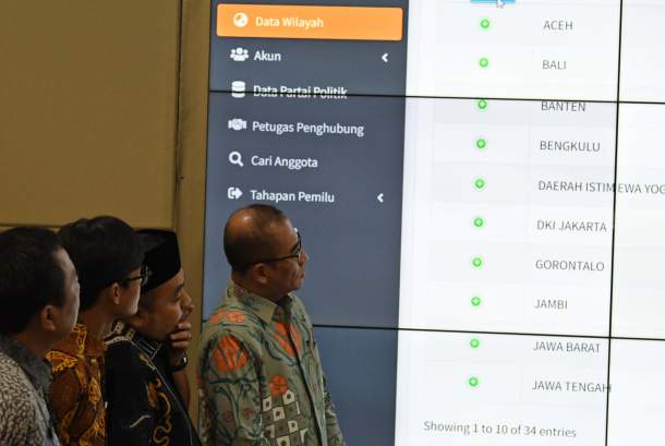 Muka lama Partai Baru pada Pendaftaran Parpol