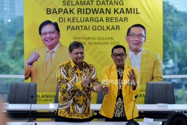 Ridwan Kamil Jadi Kader Partai Golkar