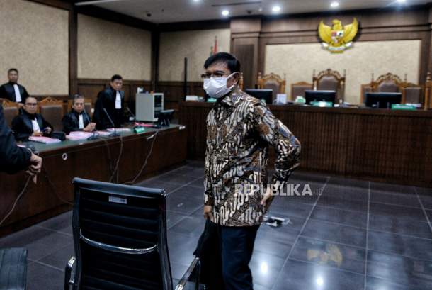 Sidang Dakwaan Johnny G Plate di Pengadilan Tipikor Sidang Dakwaan Johnny G Plate di Pengadilan Tipikor