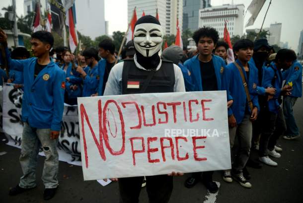 Aksi Peringatan 25 Tahun Reformasi 1998