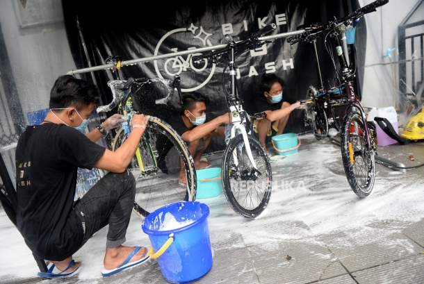 Usaha Cuci Sepeda