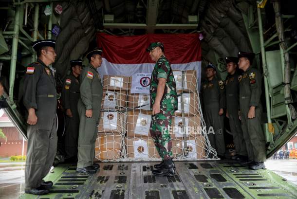 Pemberangkatan Tim Basarnas Menuju Lokasi Gempa Turki