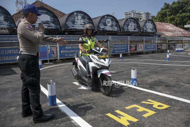 Rute Baru Ujian SIM C di Satlantas Polrestabes Bandung