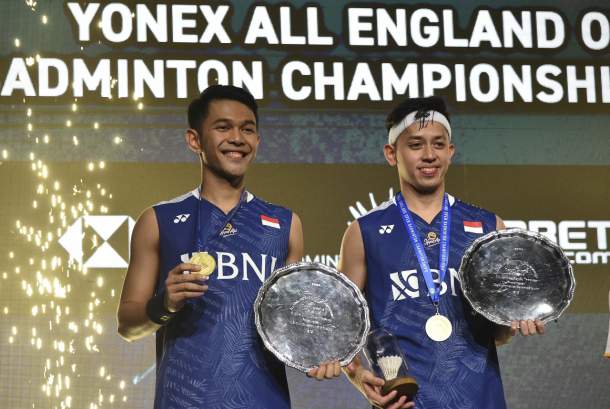 Ganda Putra Indonesia Kembali Raih Gelar All England