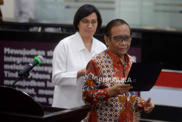 Mahfud Bentuk Satgas Transaksi Janggal Rp 349 Triliun