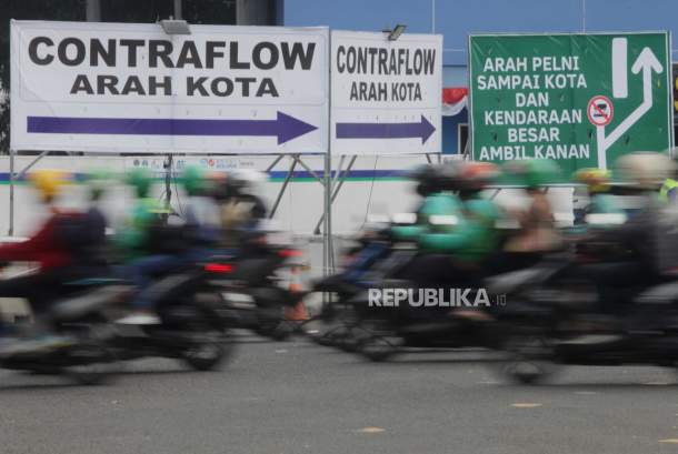 Pemberlakuan Contra Flow di Kawasan Harmoni