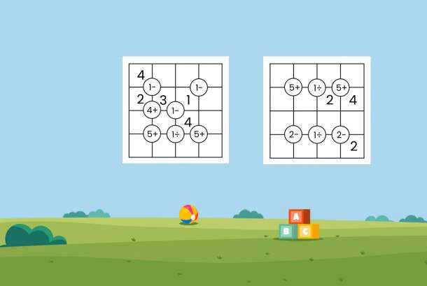 MATH: MATHRIX PUZZLES