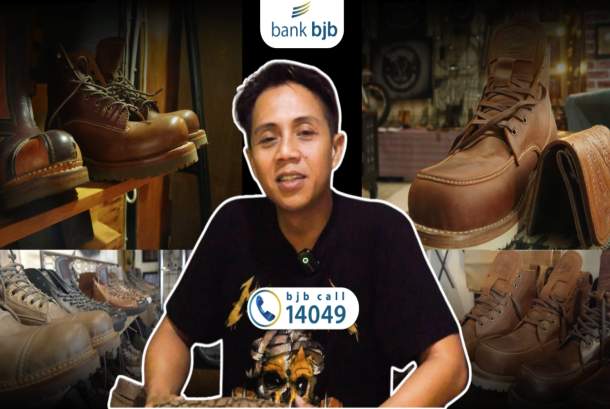 bjb KUR, Sukseskan Produk Lokal Rockstoneboot Hingga Mancanegara
