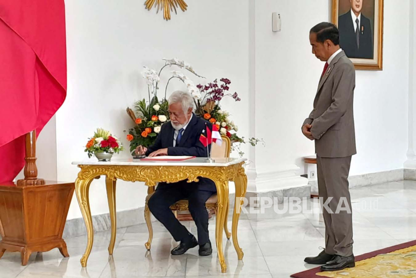 Presiden Joko Widodo terima kunjungan PM Timor Leste | Republika Online