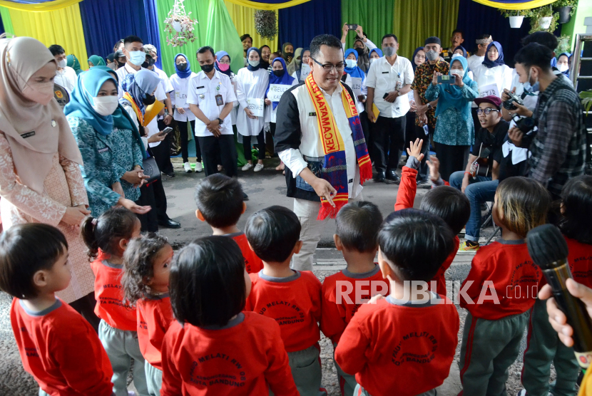 Peninjauan Lomba Posyandu Tingkat Jabar ďi Kelurahan Kebon Gedang Bandung | Republika Online