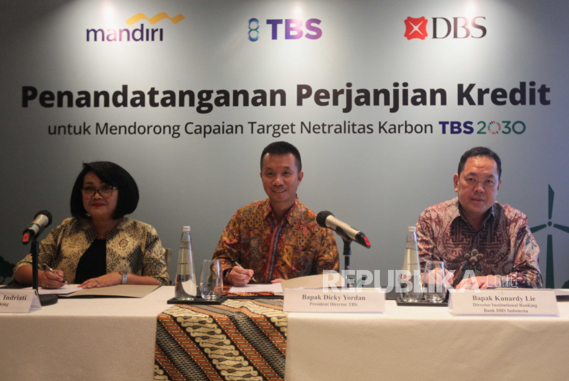 Bank Mandiri dan DBS Salurkan Kredit 33 Juta Dolar AS ke TBS ...