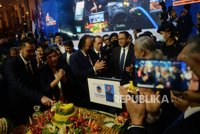 Perayaan HUT Ke-11 NasDem, It's Time! Restorasi Indonesia | Republika Online