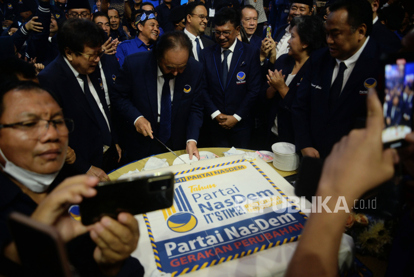Perayaan HUT Ke-11 NasDem, It's Time! Restorasi Indonesia | Republika Online