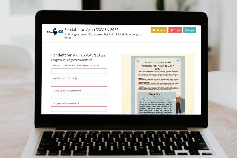 Cara Daftar Akun Seleksi Pppk Tenaga Teknis 2022 Di Sscasn Bkn Go Id