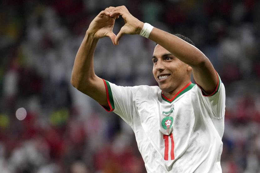 Sujud Syukur Pemain Maroko Usai Menang 2-0 Atas Belgia | Republika Online Sujud Syukur Pemain Maroko Usai Menang 2-0 Atas Belgia | Republika Online