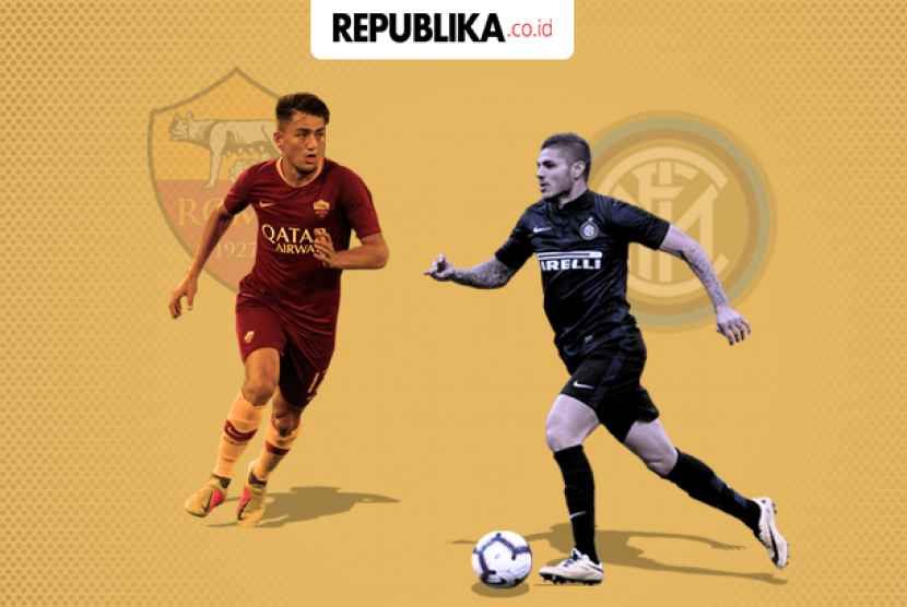 AS Roma vs Inter: Bigmatch Minus Bintang | Republika Online