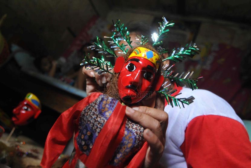 Perajin Ondel-Ondel di Kramat Pulo | Republika Online