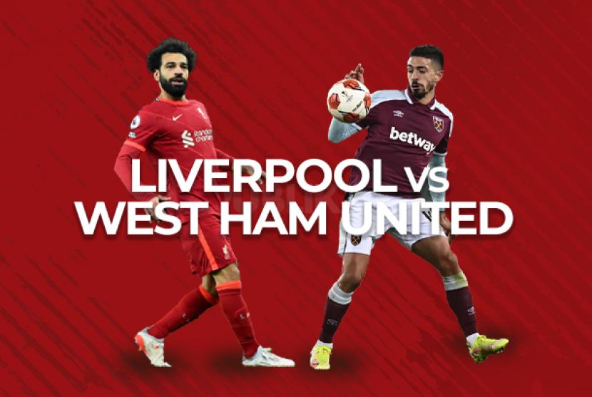 Infografis Liga Inggris Data Angka Liverpool Vs West Ham Republika