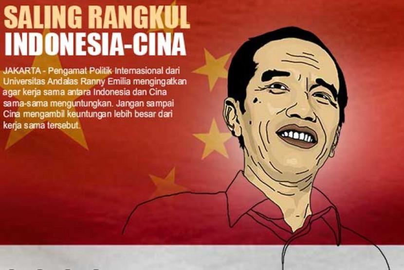 Infografis | Saling Rangkul Indonesia Cina | Republika Online
