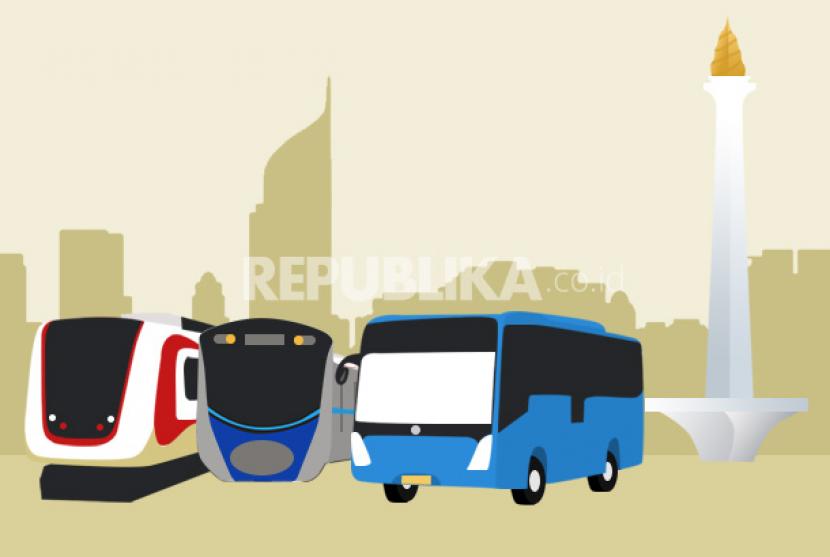 Infografis: Tarif Integrasi Angkutan Umum DKI | Republika Online