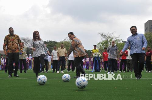 Erick Thohir Resmikan FIFA Arena dan Garuda Academy | Republika Online