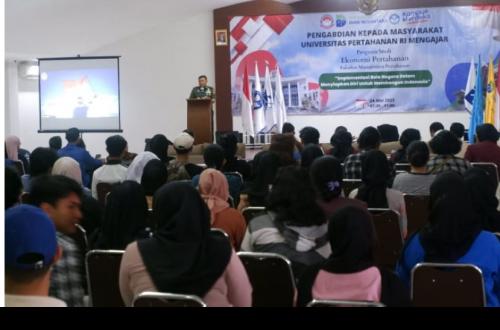Pengabdian Masyarakat, Fakultas Manajemen Pertahanan Unhan Gelar Unhan ...