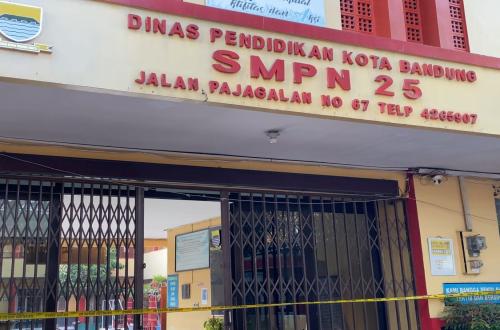 Siswa SMPN 25 Bandung Terpaksa Belajar Daring Buntut Kebakaran ...