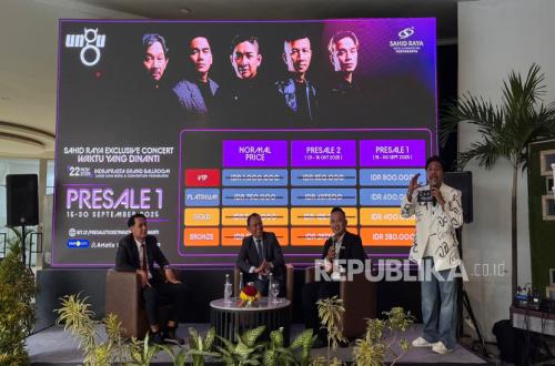 Ungu Siap Sapa Penggemar pada Intimate Concert Sahid Raya Yogyakarta ...