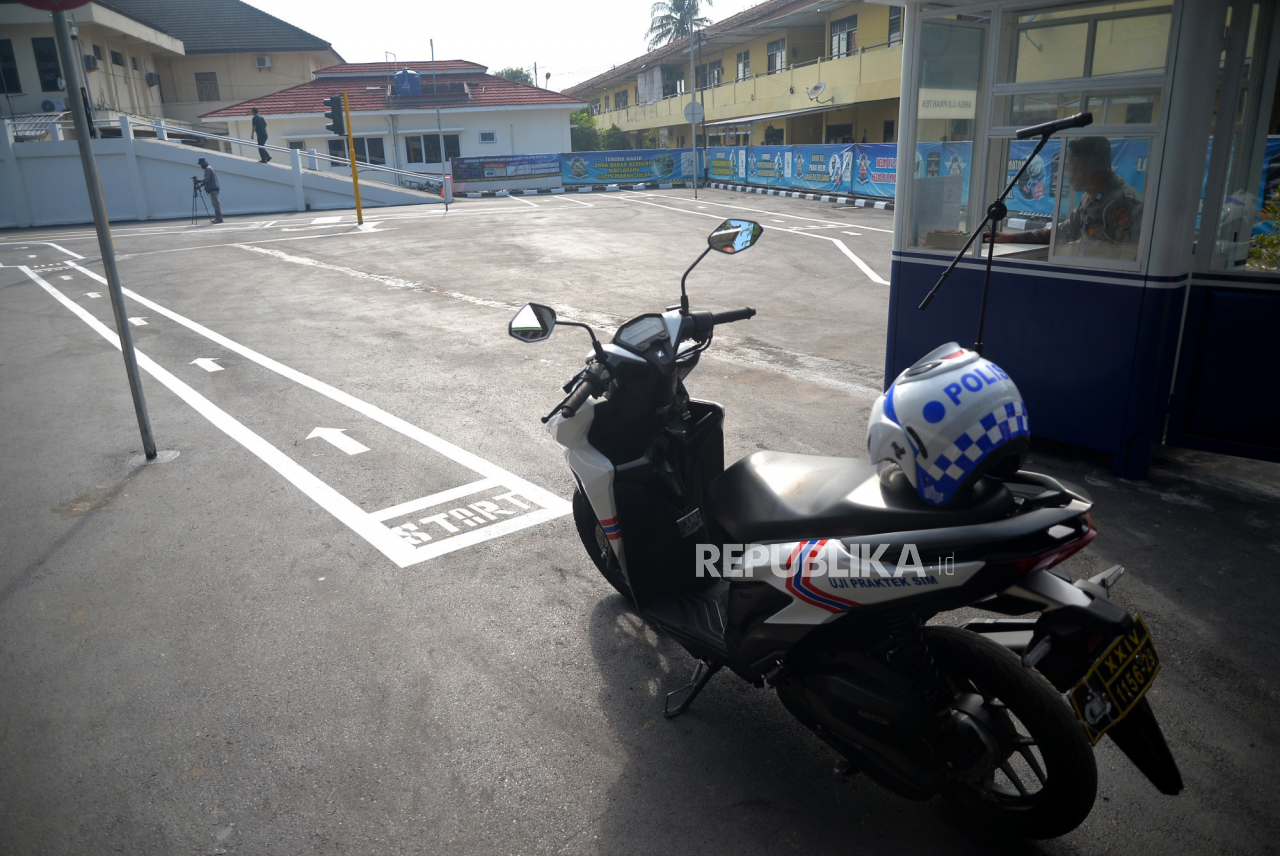 Polres Bantul Uji Coba Sistem Uji SIM C Baru