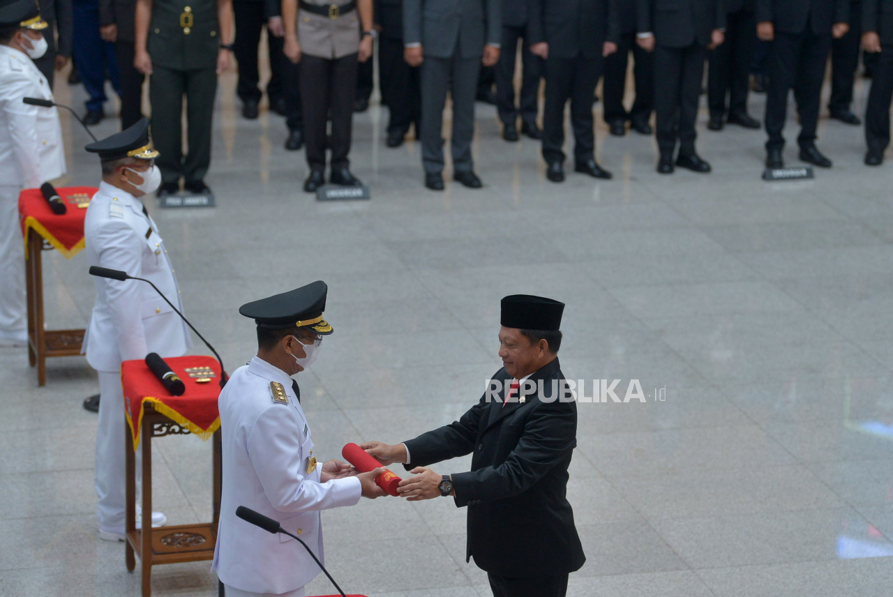 Pelantikan Pj Gubernur DKI Jakarta