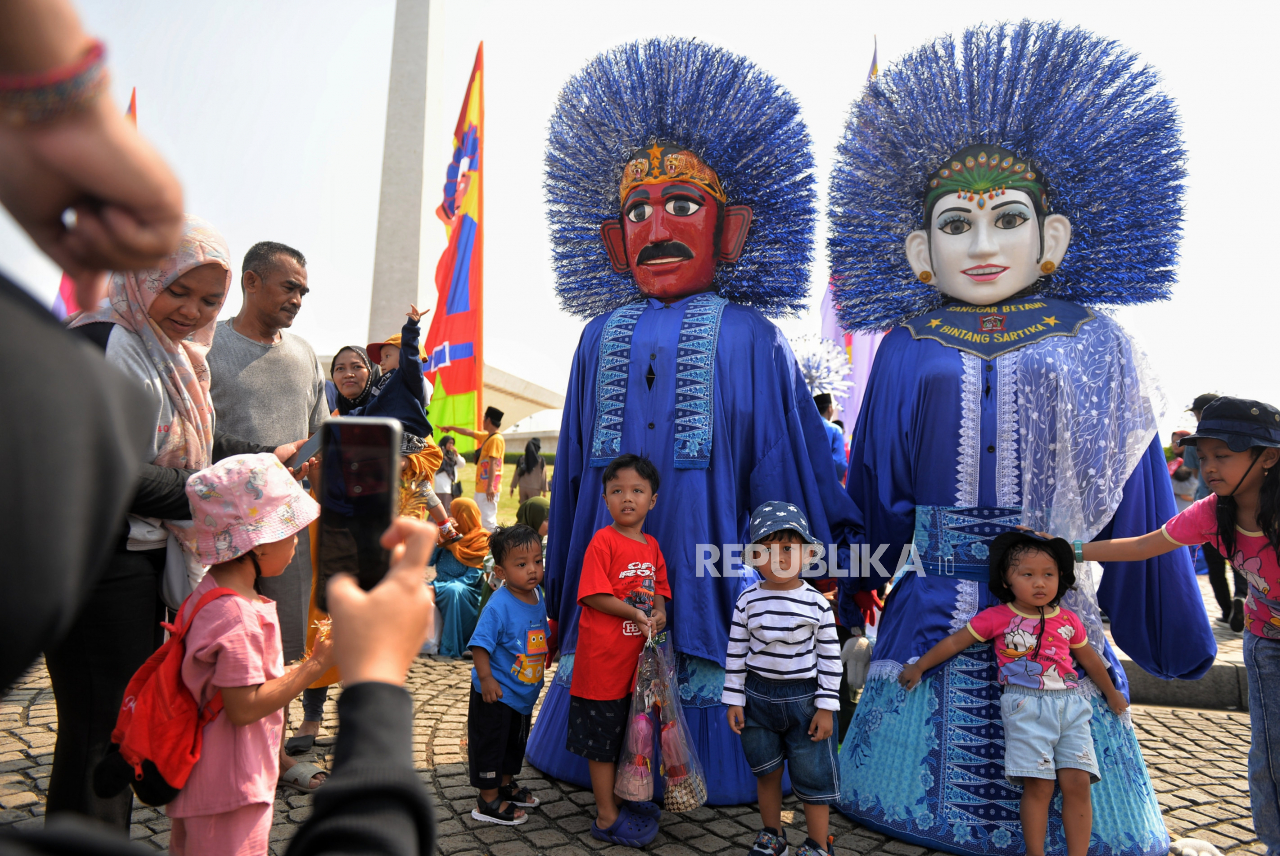 Lebaran Jakarta di Taman Monas