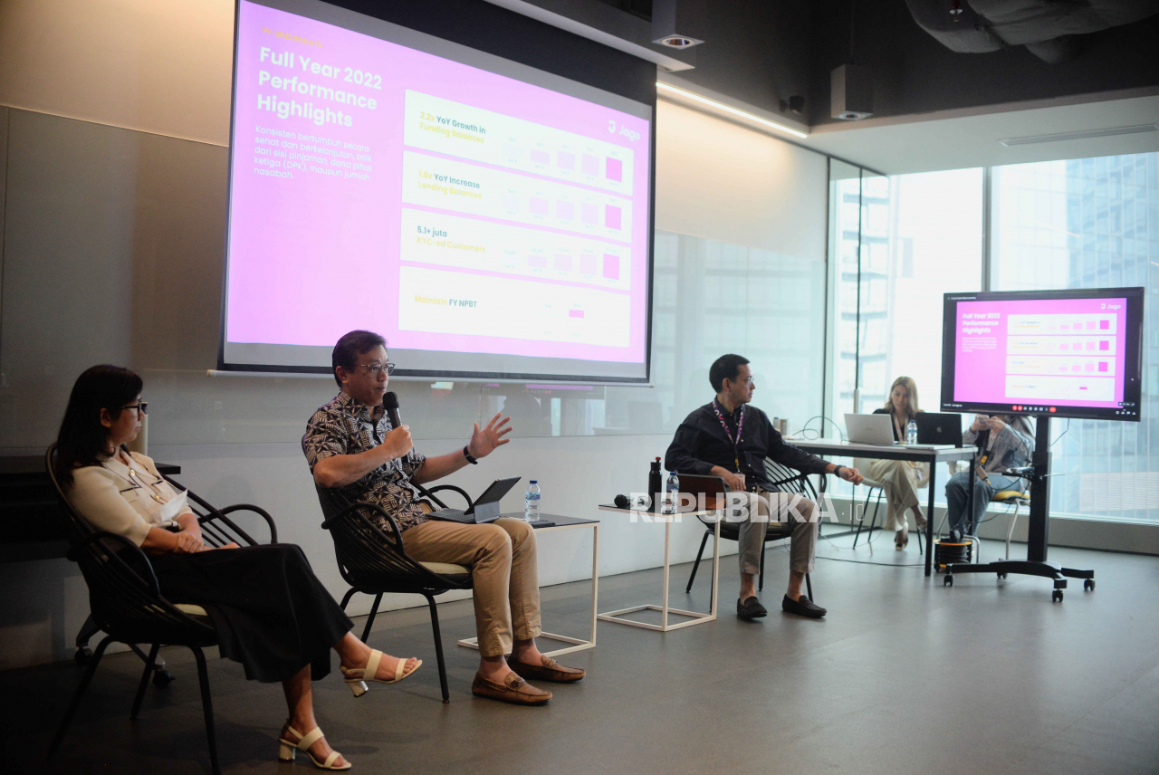 Akhir 2022 Bank Jago Himpun Dana Pihak Ketiga Rp 8,27Triliun