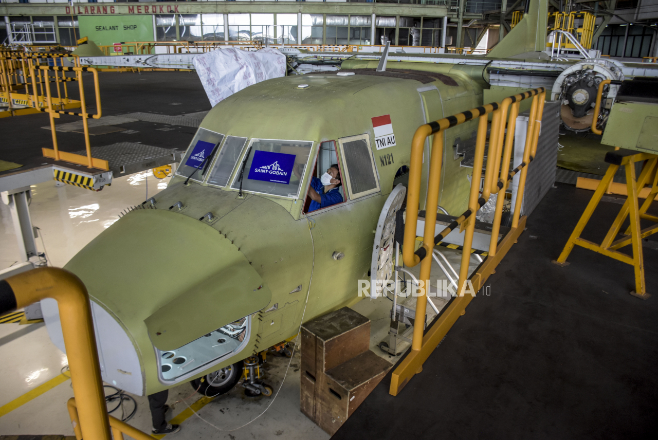 Produksi Pesawat NC212i PTDI
