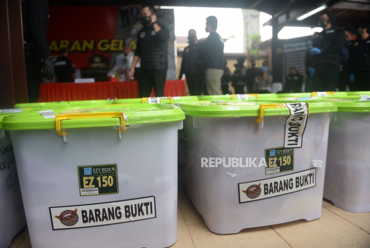 Pengungkapan Kasus Narkoba 2,5 ton