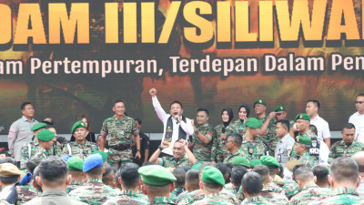 Ikuti Peringatan HUT Ke-78 Kodam III/Siliwangi, Wamenhan: Sampurasun | seputarmiliter.id
